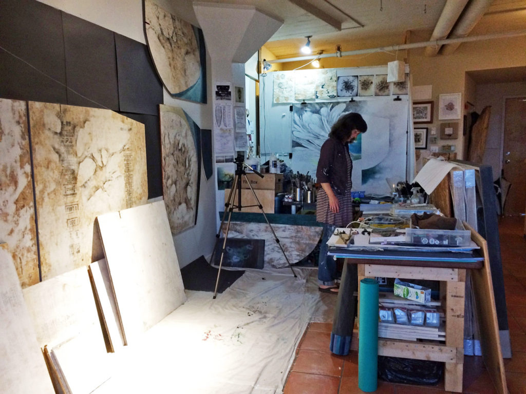 Studio Visit with artist Siobhan Humston - A Drop of Wonder Studio Blog
